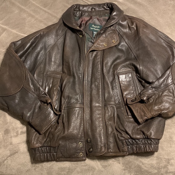 Marshall Field’s | Jackets & Coats | Vintage Marshall Fields Leather ...